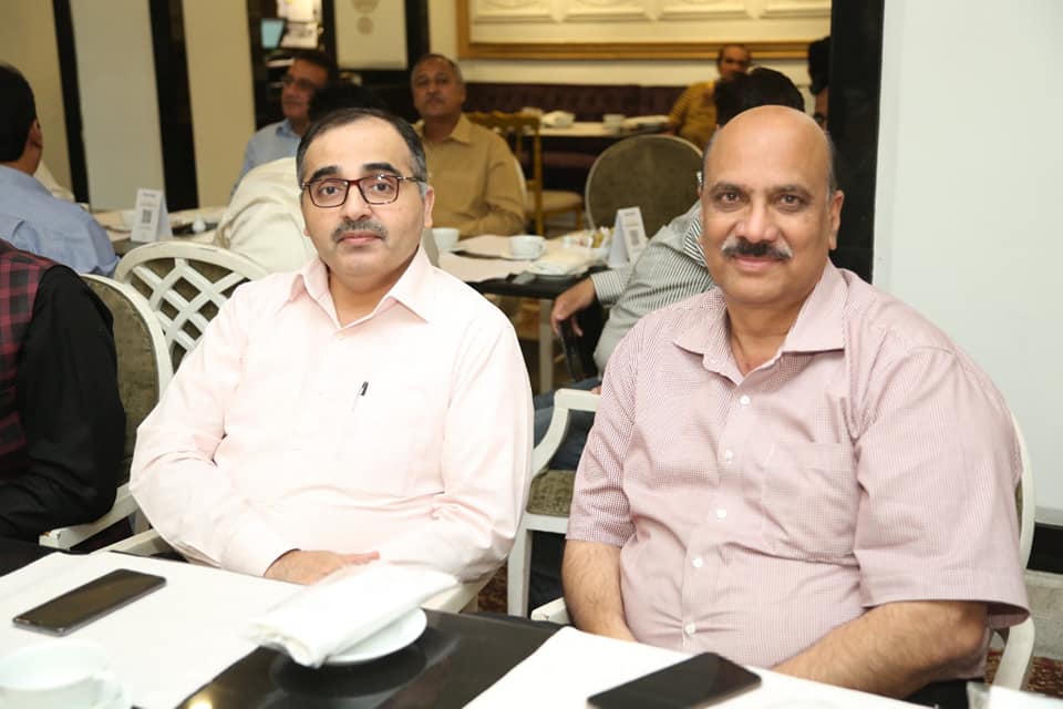 In PC at High Tea by Babar Ali Khan sahib – Kashif Anwar