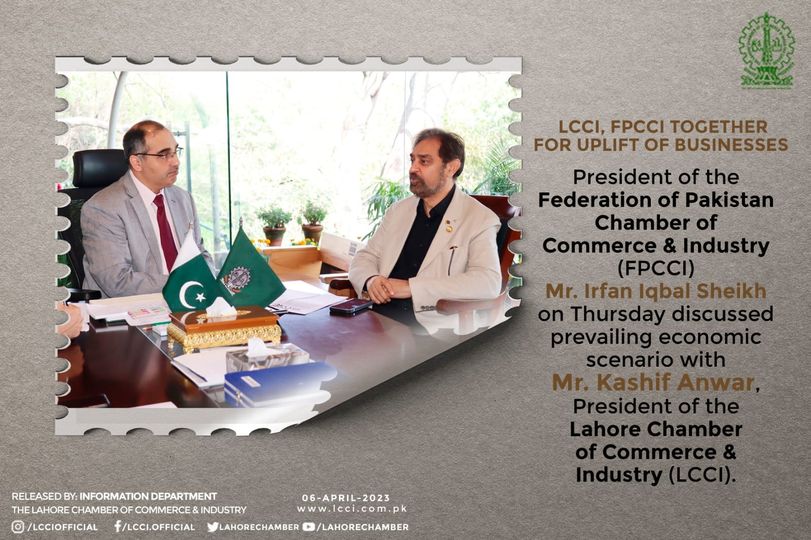 LCCI PRESIDENT 06.04.2023 – Kashif Anwar
