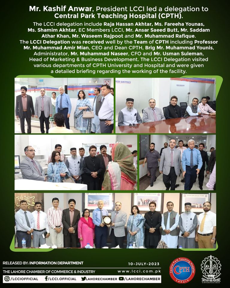 LCCI PRESIDENT KASHIF ANWAR – Kashif Anwar